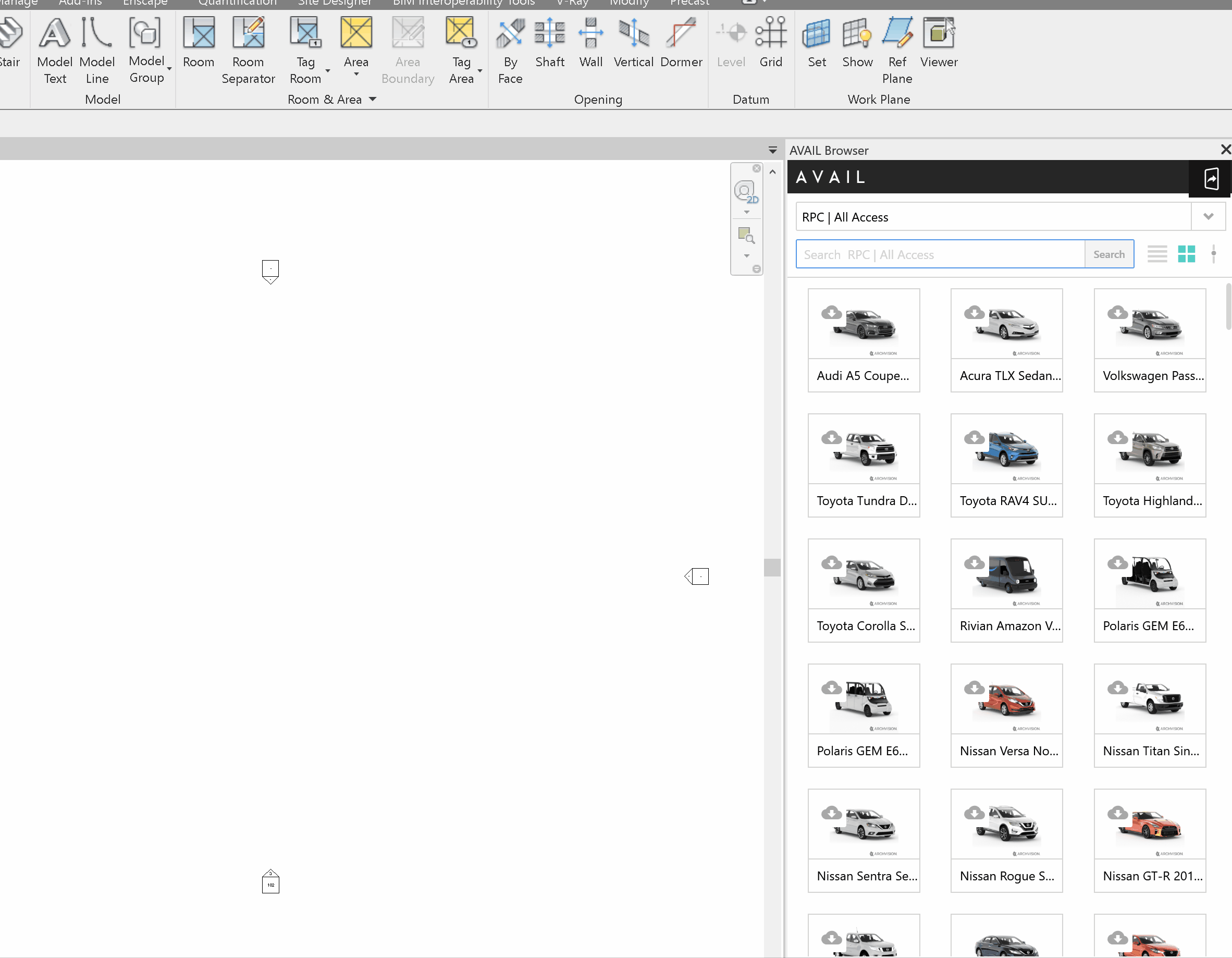 ArchVision RPC for Revit - Quick Start